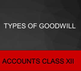 Types of Goodwill | Accounts Class 12 | Arinjay Academy
