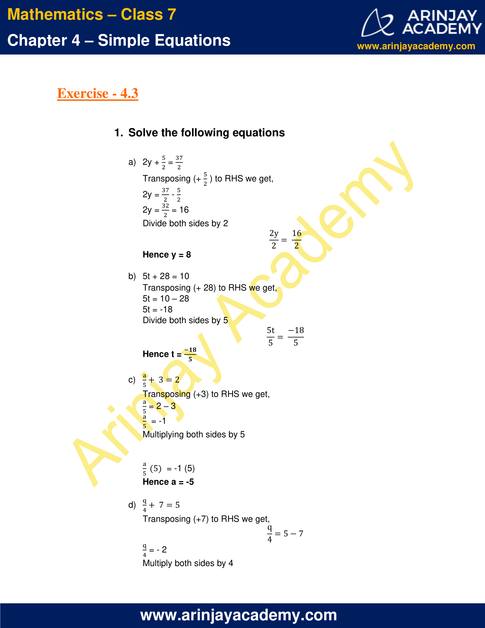 NCERT Solutions For Class 7 Maths Chapter 4 Exercise 4 3 Archives NCERT Solutions For Class 7 Maths Chapter 4 Exercise 4 3 Archives