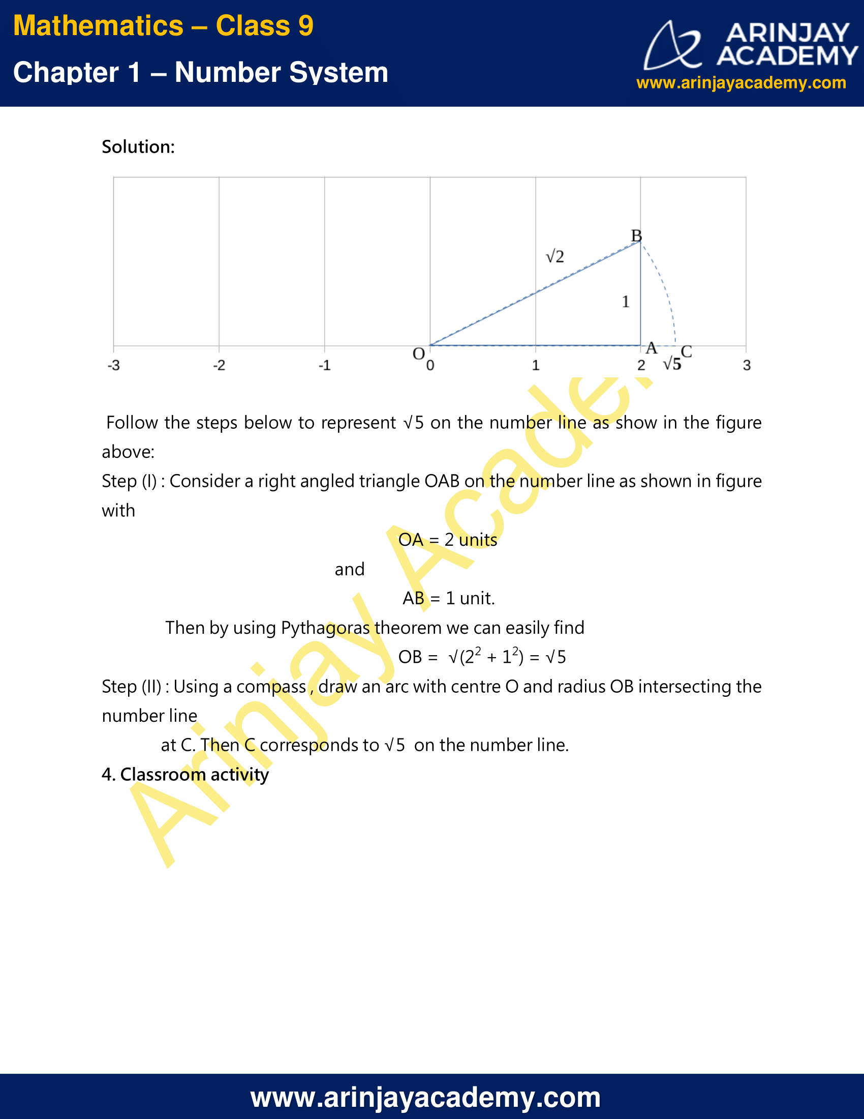 NCERT Solutions For Class 9 Maths Chapter 1 Exercise 1 2 Number System NCERT Solutions For Class 9 Maths Chapter 1 Exercise 1 2 Number System