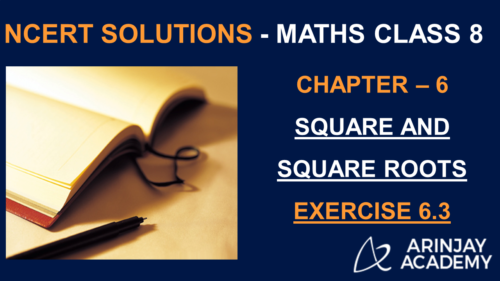 NCERT Solutions for Class 8 Maths Chapter 6 Exercise 6.3