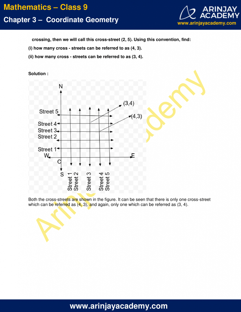 NCERT Solutions for Class 9 Maths Chapter 3 Exercise 3.1 - Coordinate ...