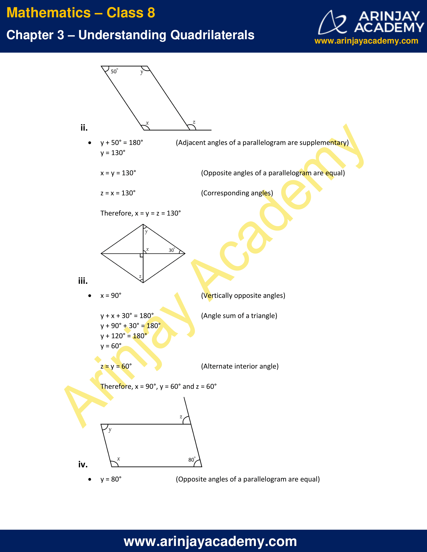 NCERT Solutions For Class 8 Maths Chapter 3 Exercise 3 3 NCERT Solutions For Class 8 Maths Chapter 3 Exercise 3 3