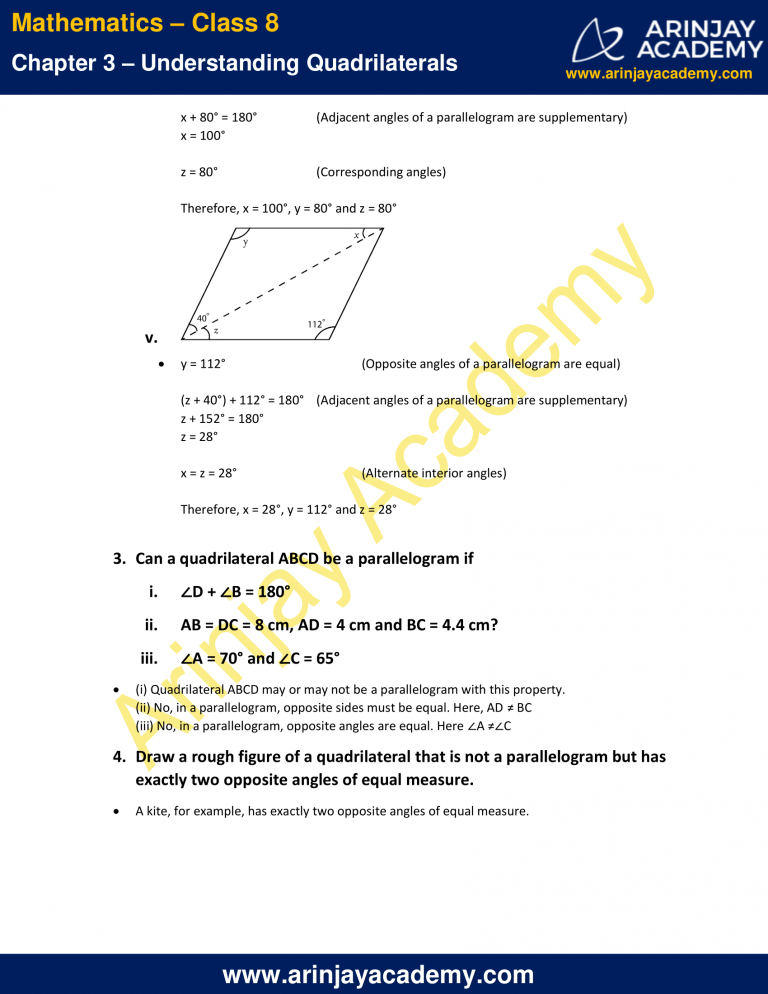 NCERT Solutions For Class 8 Maths Chapter 3 Exercise 3 3 NCERT Solutions For Class 8 Maths Chapter 3 Exercise 3 3