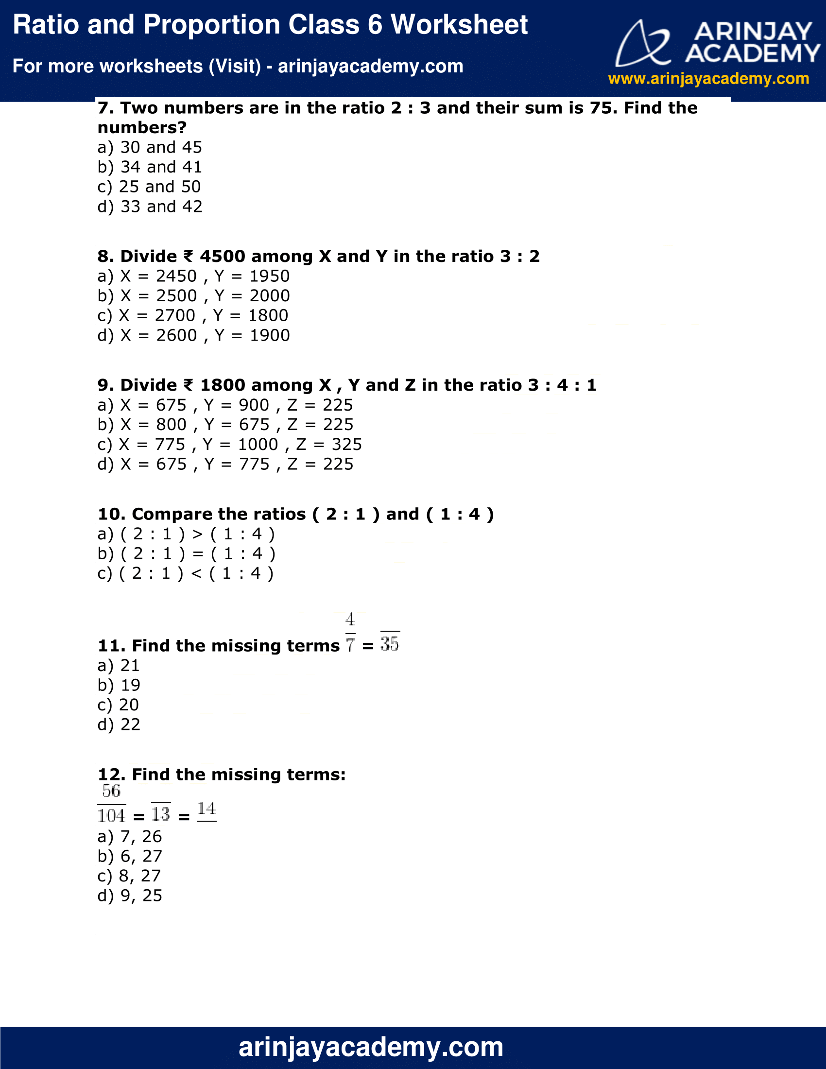 Ratio Proportion And Unitary Method Worksheet Class 6 Archives Ratio Proportion And Unitary Method Worksheet Class 6 Archives