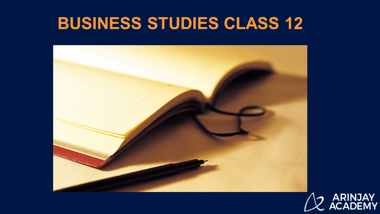 NCERT Business Studies Class 12 Notes PDF CBSE BST Notes