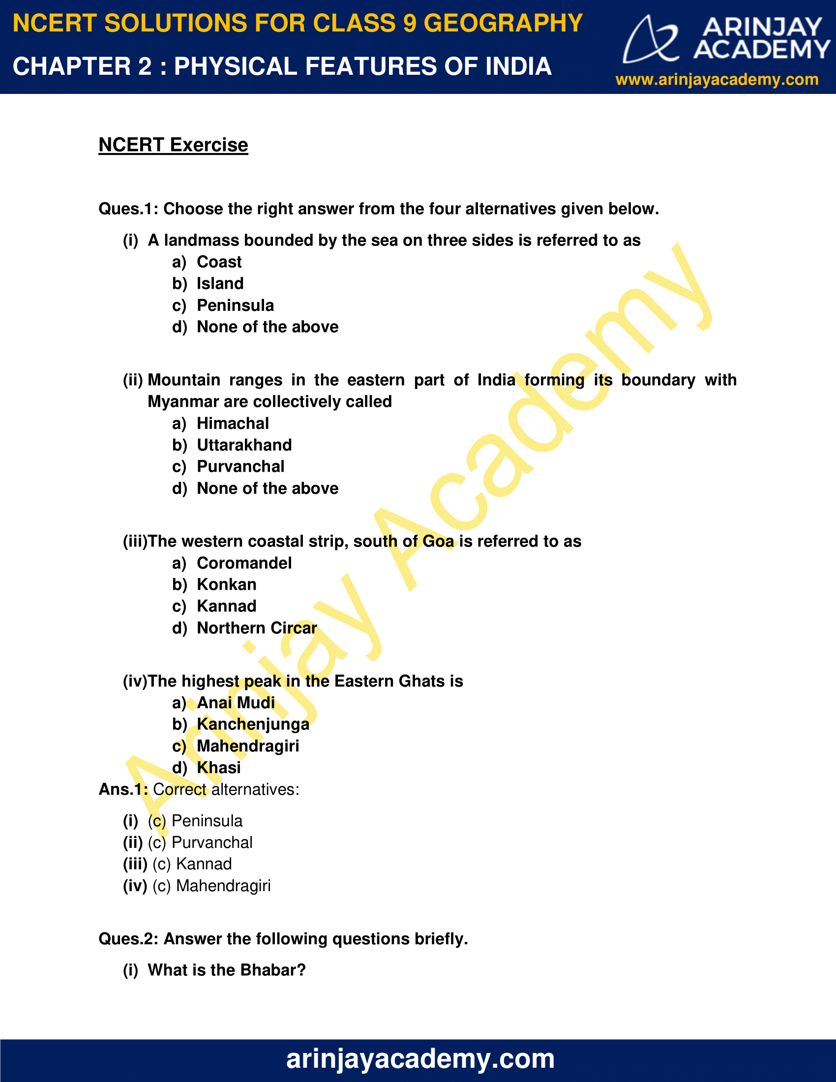 Physical Features Of India Chapter 2 Geography Ncert Vrogue co Physical Features Of India Chapter 2 Geography Ncert Vrogue co